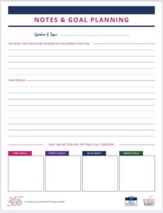 Ultimate Bundles Notes & Goals Planning Download Request | Organize365