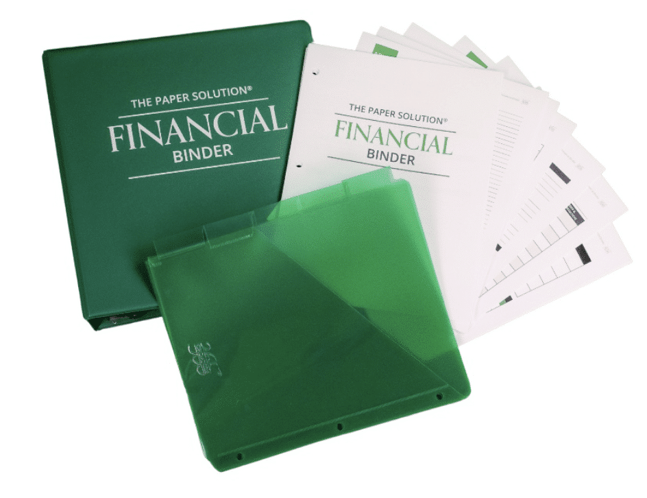 Financial Binder | Organize 365